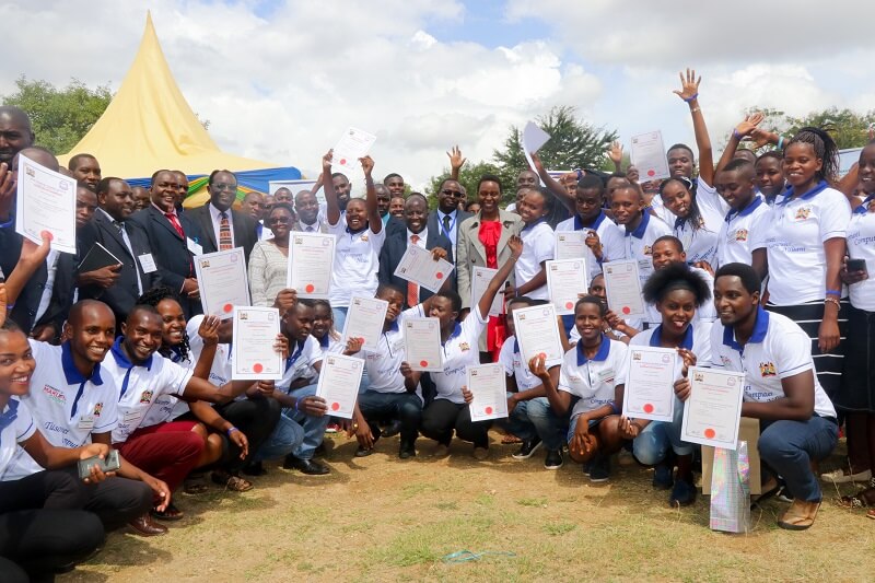 Over 120 young people graduate from free advanced ICT training ...