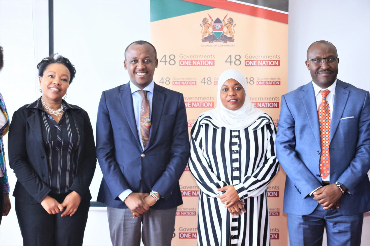 Governor Mutula Jnr. meets CoG - Government of Makueni County