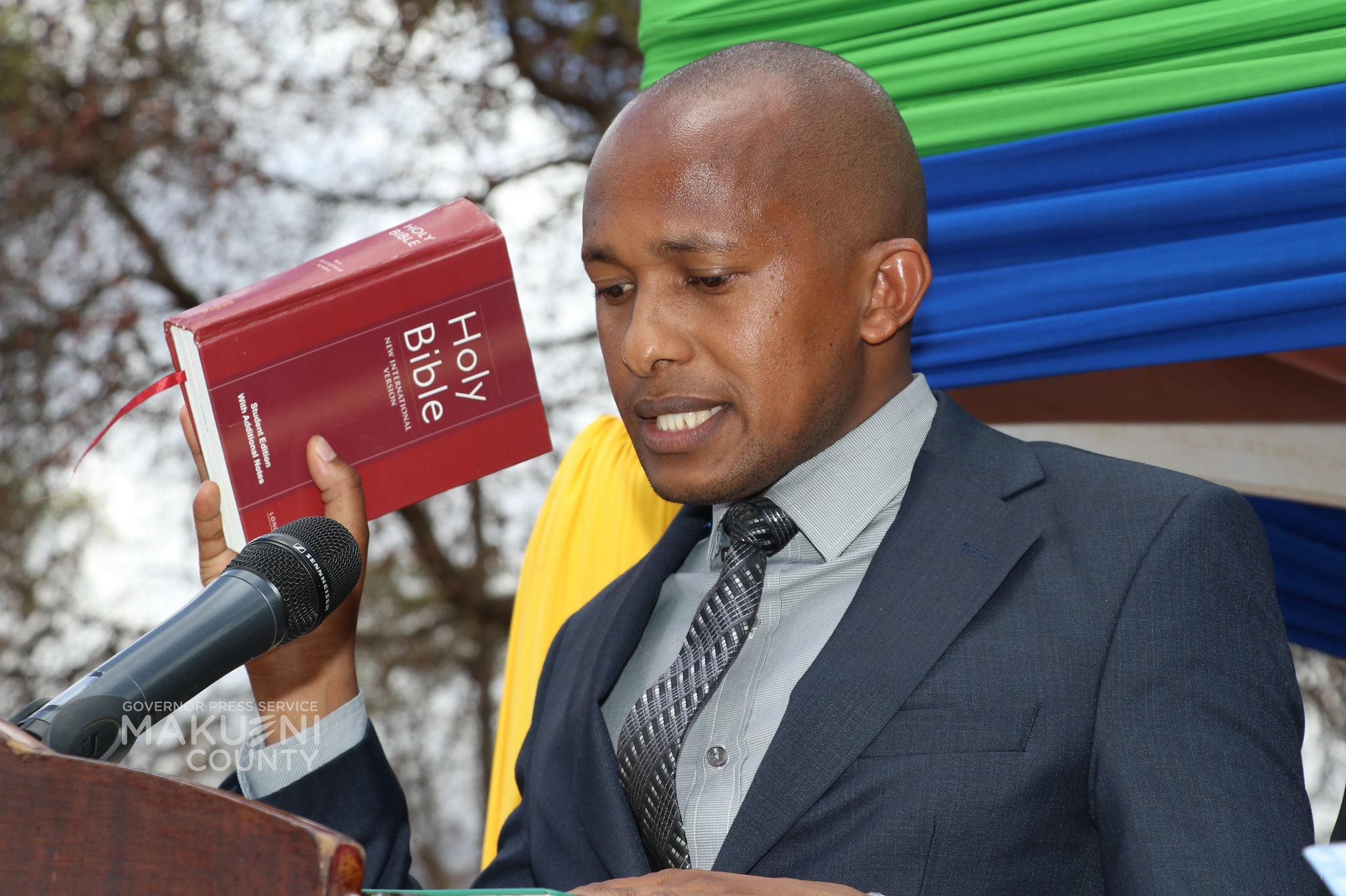 Makueni County Executive Committee Members and the County Attorney take ...
