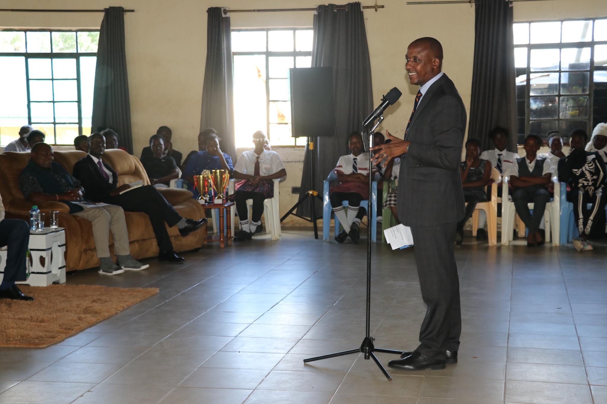 Go Conquer the Nation; governor Mutula tells Mwaani Girls as they head ...