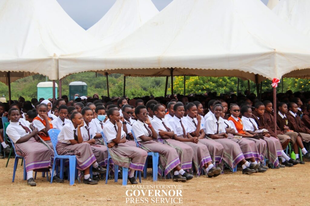 H.E Governor Mutula Kilonzo Jr on Friday morning attended Makueni Girls ...