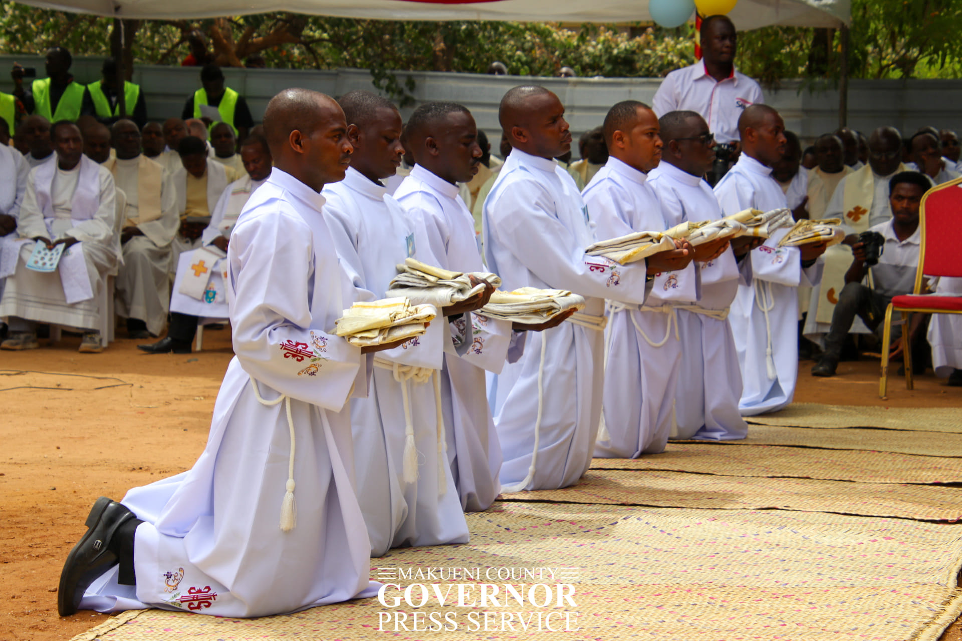 H.E. governor Mutula Kilonzo Jr accompanied by senator Daniel Maanzo ...