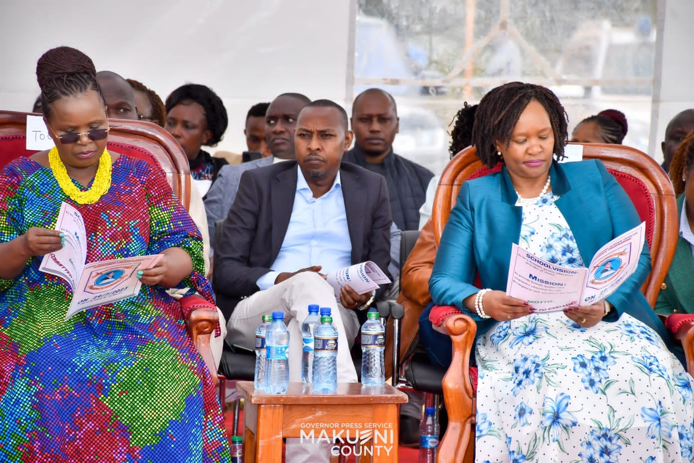 Governor Mutula Kilonzo Jnr on Saturday was at Ndoo secondary school ...