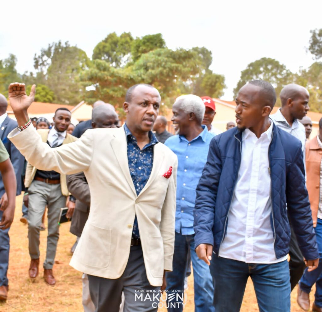 Governor Mutula Kilonzo Jnr on Saturday was at Ndoo secondary school ...