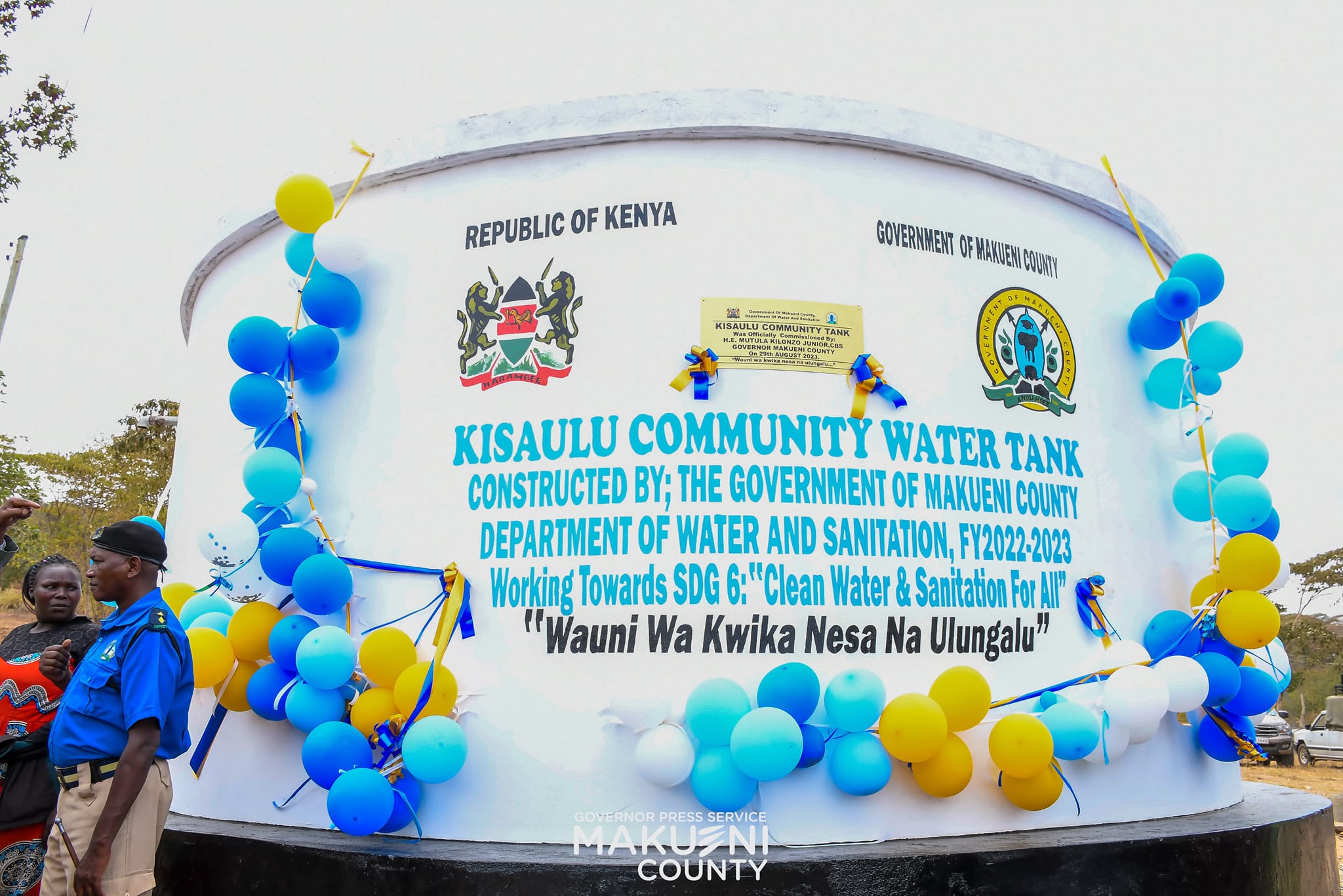 Over 1,500 to benefit from Kisaulu water project - Government of ...