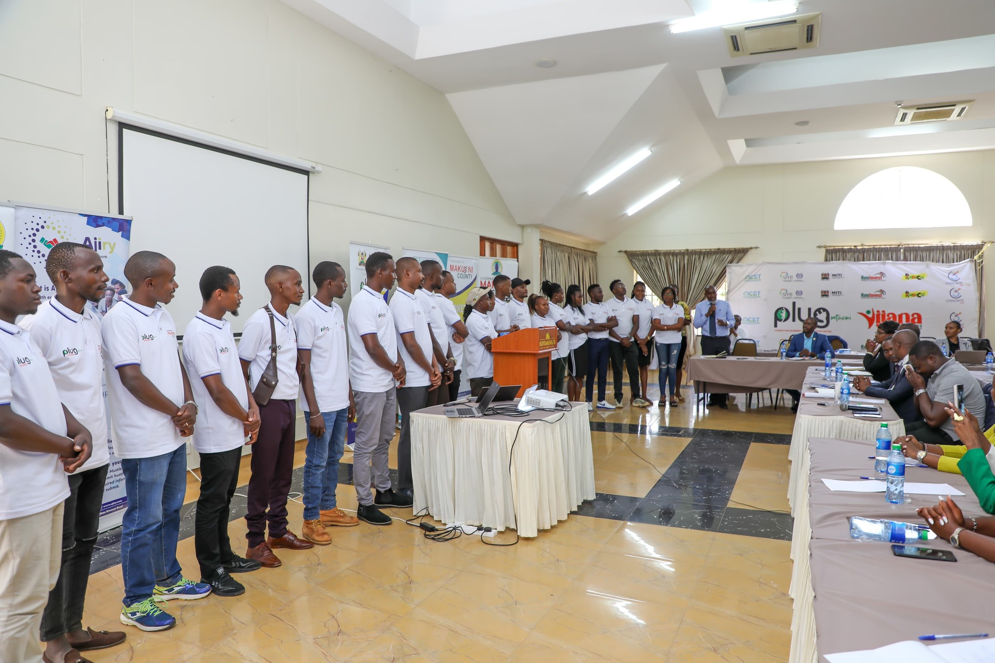 Governor Mutula Kilonzo Jr currently presiding over the unveiling of ...