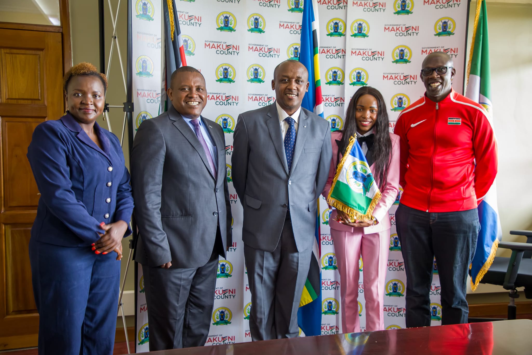 Winfred Yavi Praises Makueni's Sports Efforts in Meeting with Governor ...