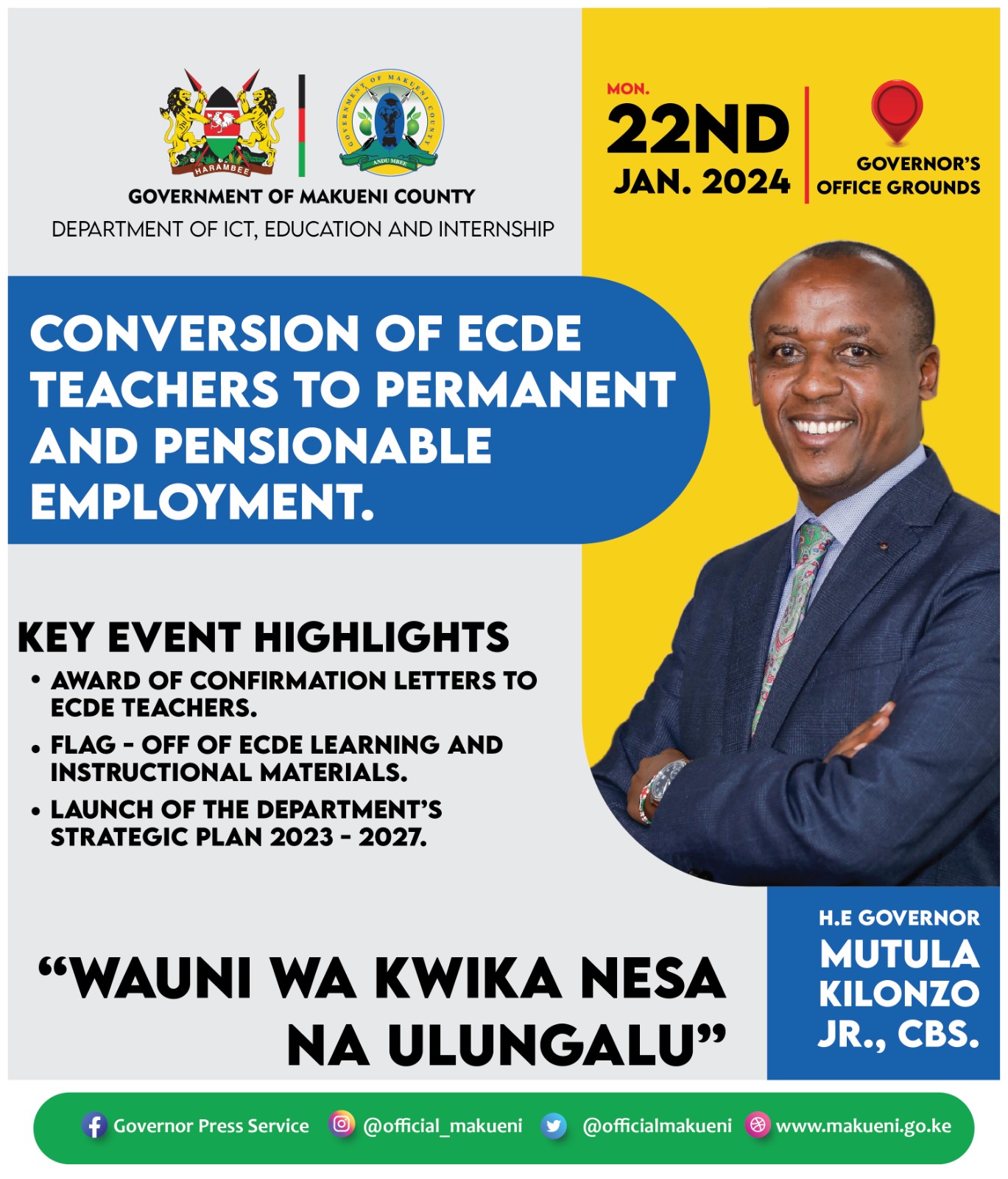 POSTERS - Government of Makueni County