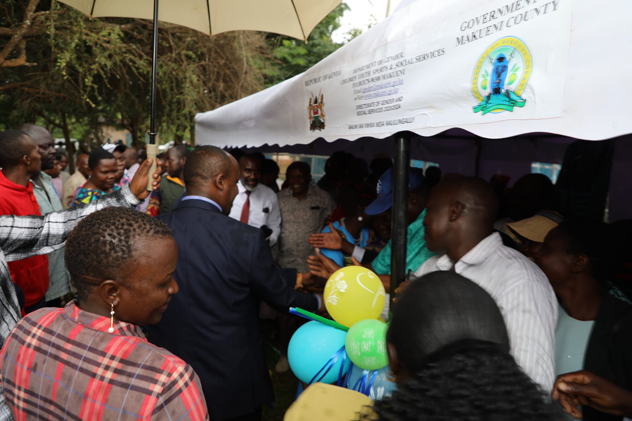 GOVERNOR MUTULA KILONZO JR ON FRIDAY DISTRIBUTED TWENTY THREE 100 ...