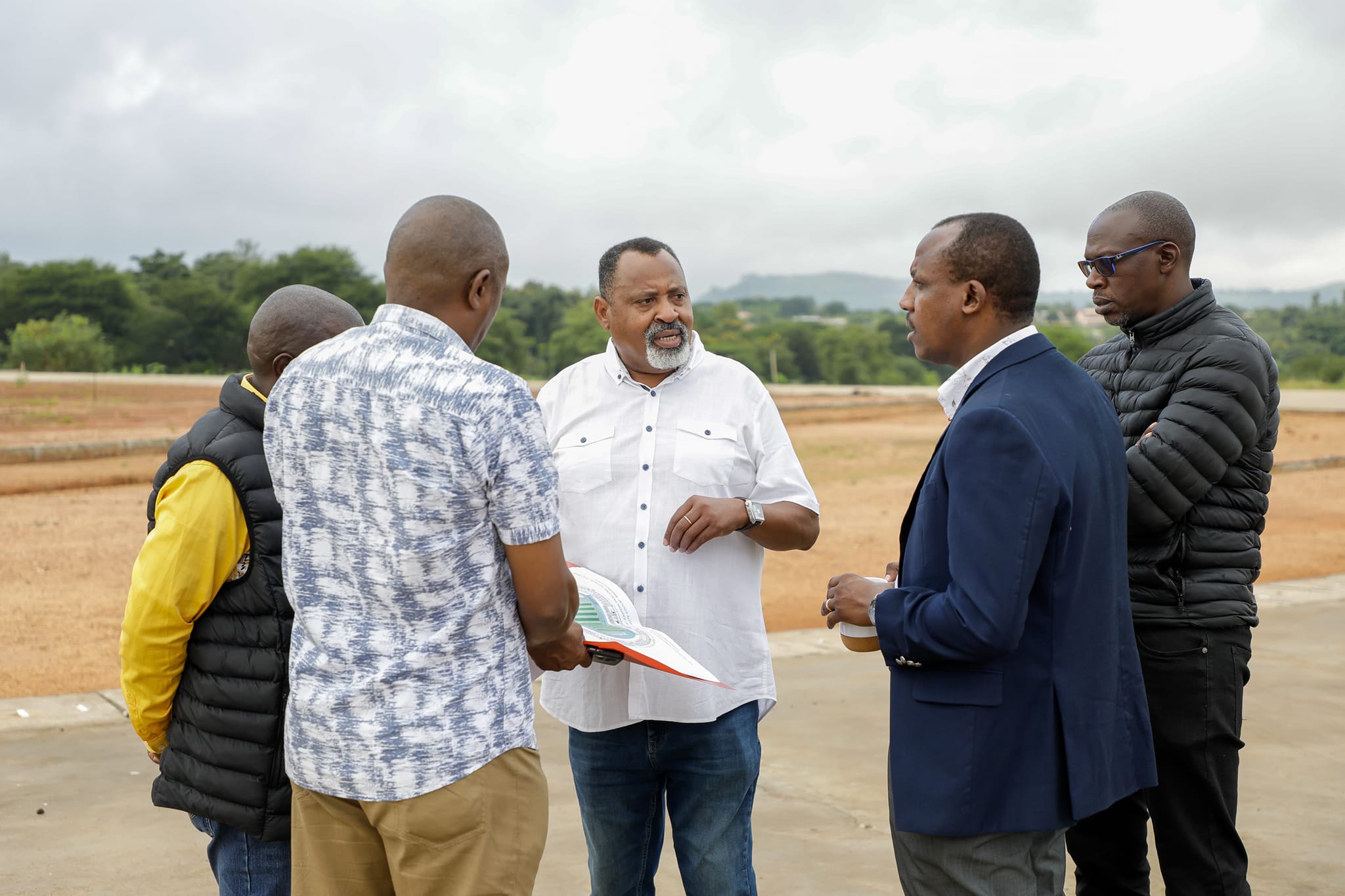 WOTE STADIUM PROGRESS VISIT. - Government of Makueni County