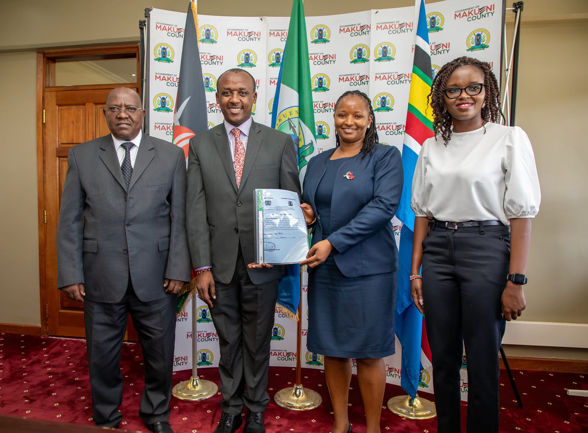 FELISTUS KAMENE MUTUNE TAKES OATH OF OFFICE AS THE NEW CHIEF OFFICER ...