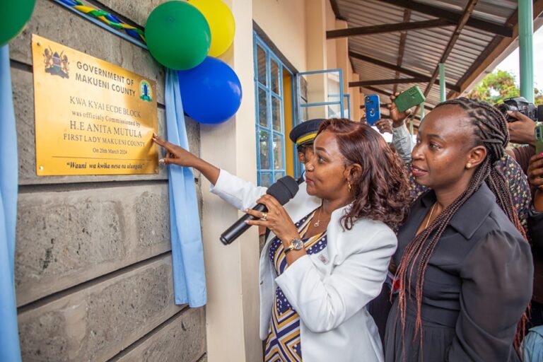 COUNTY FIRST LADY ANITA MUTULA HAS COMMISSIONED MAKUENI'S 308TH ECDE ...
