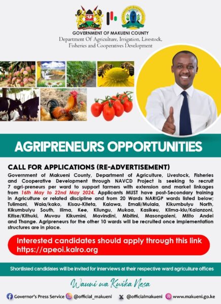 Careers - Government of Makueni County