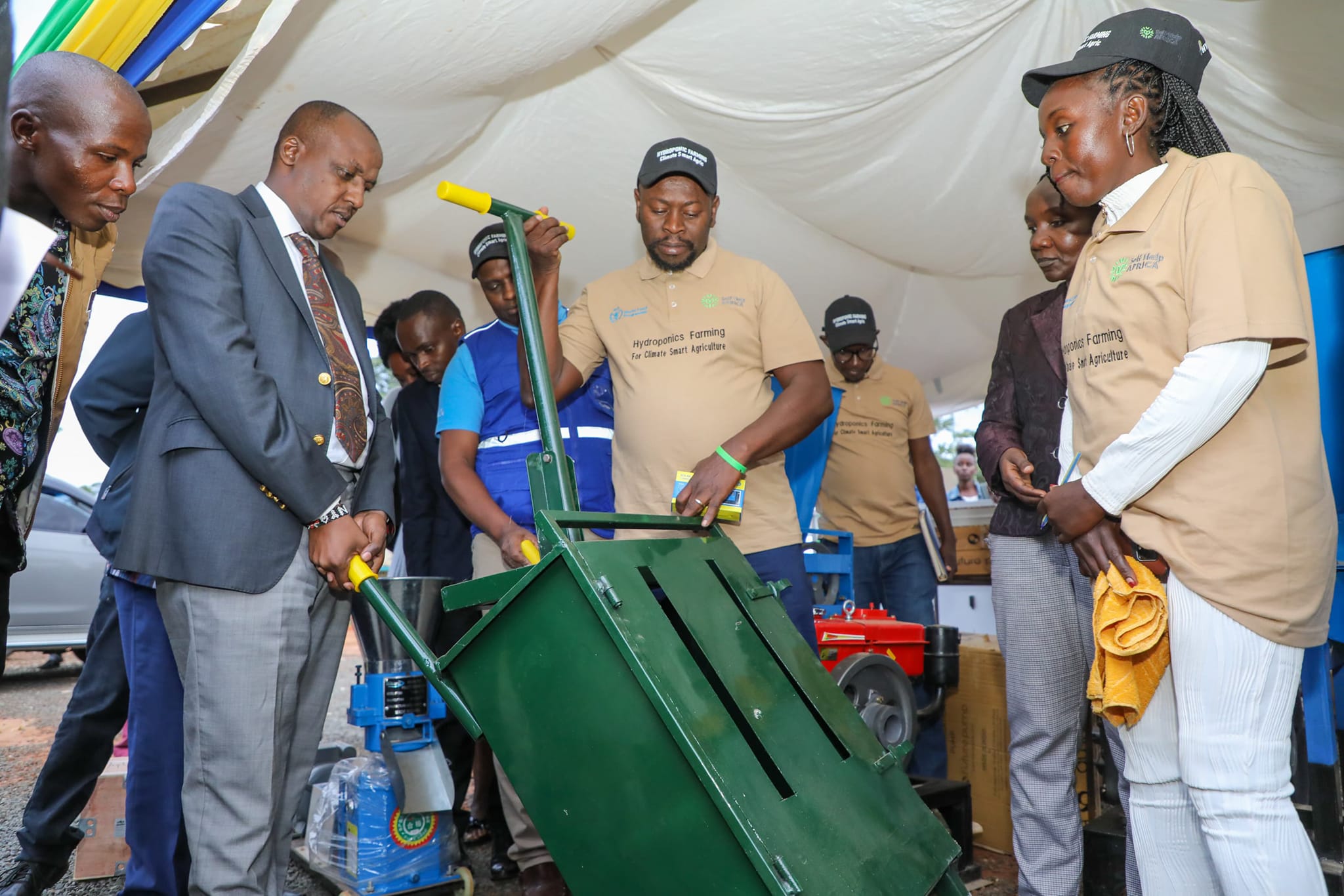 GOVERNOR KILONZO LAUNCHES PIONEERING HYDROPONIC FARMING PROJECT IN ...