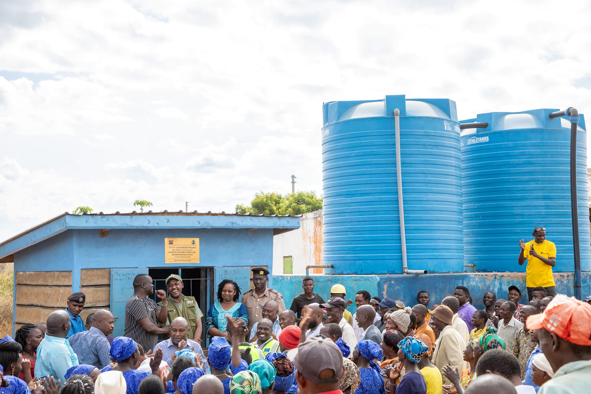 GOVERNOR MUTULA UNVEILS MAJOR WATER PROJECTS IN KIKUMBULYU NORTH ...