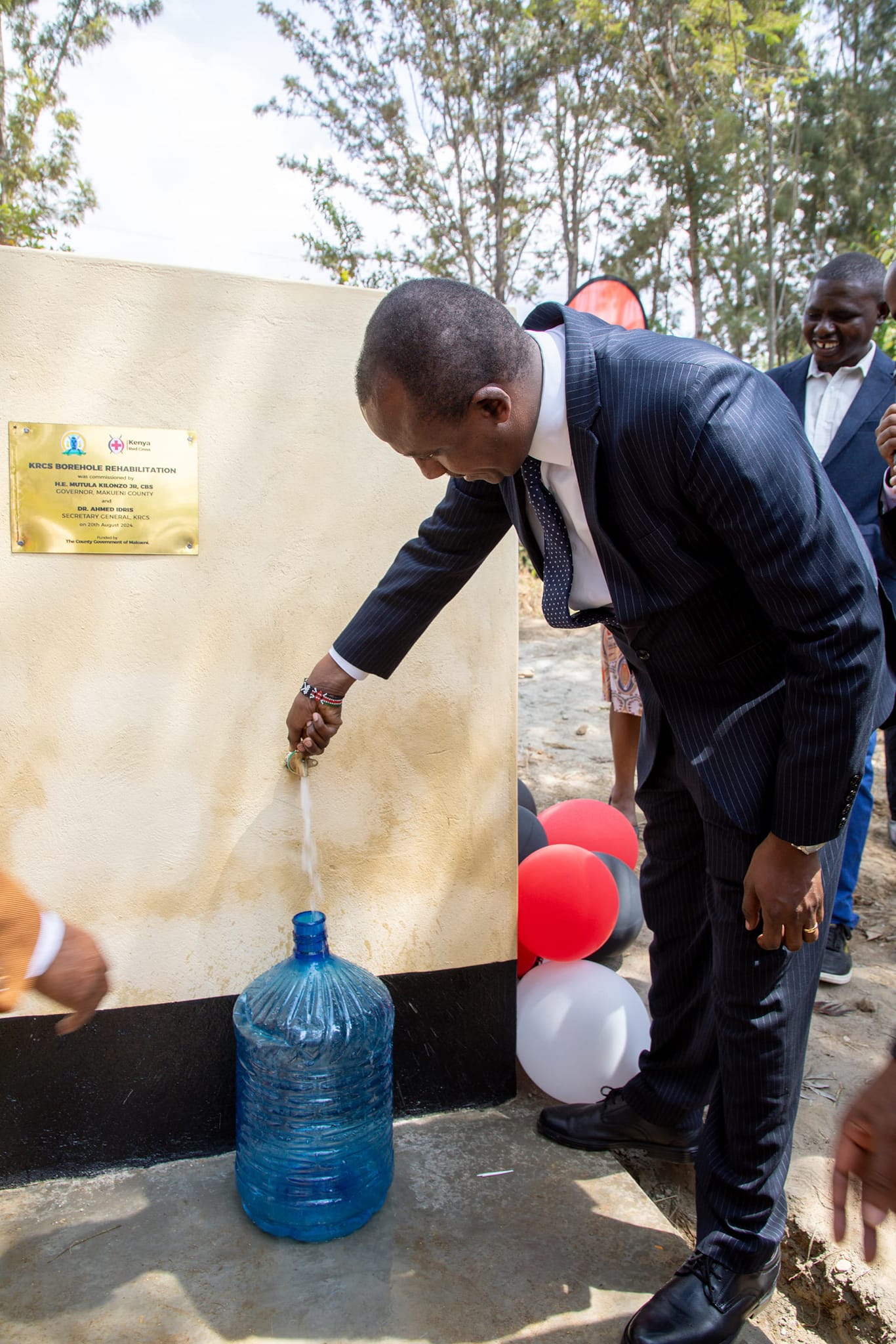 GOVERNOR MUTULA COMMISSIONS BOREHOLE IN WOTE - Government of Makueni County