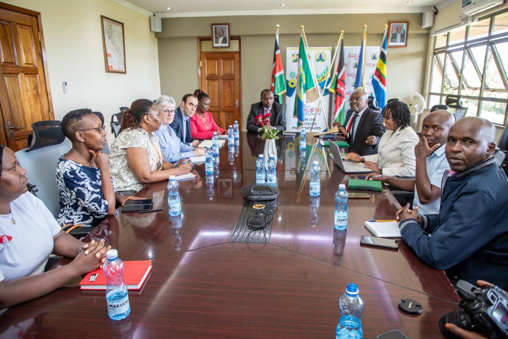 GOVERNOR MUTULA HOSTS CHRISTIAN AID TEAM. - Government of Makueni County