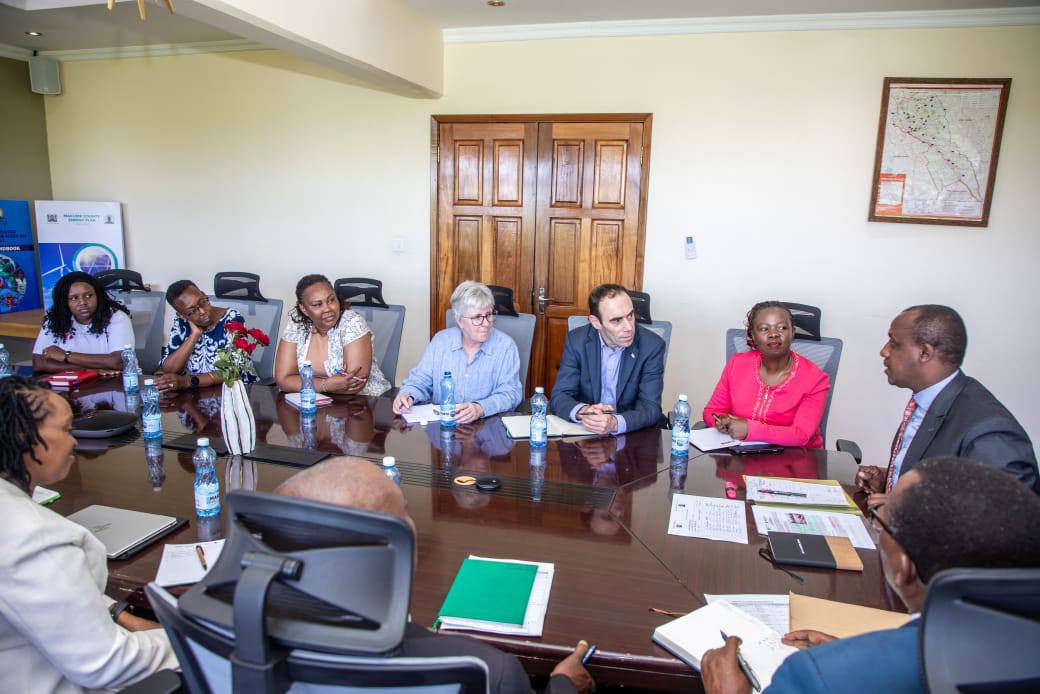 GOVERNOR MUTULA HOSTS CHRISTIAN AID TEAM. - Government of Makueni County