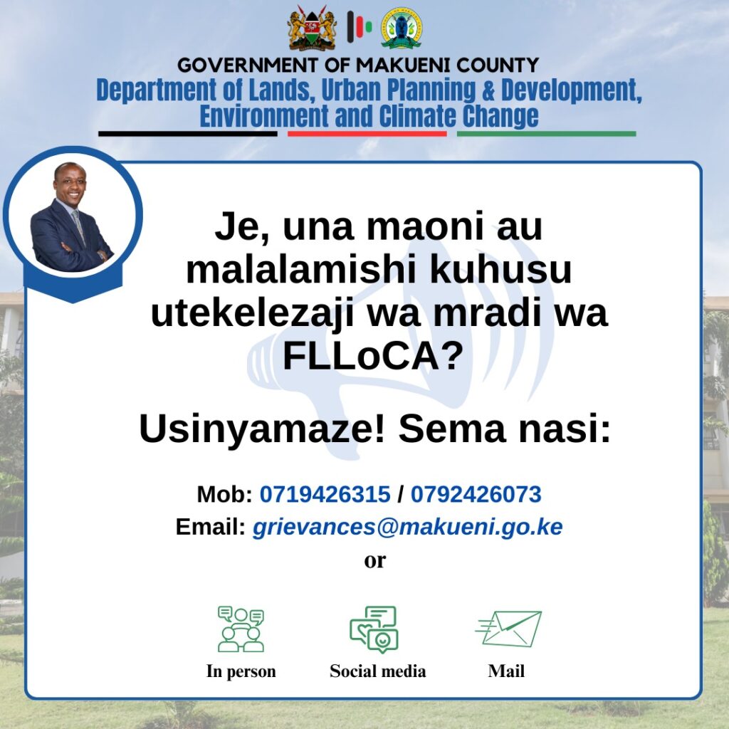 Contacts - Government of Makueni County