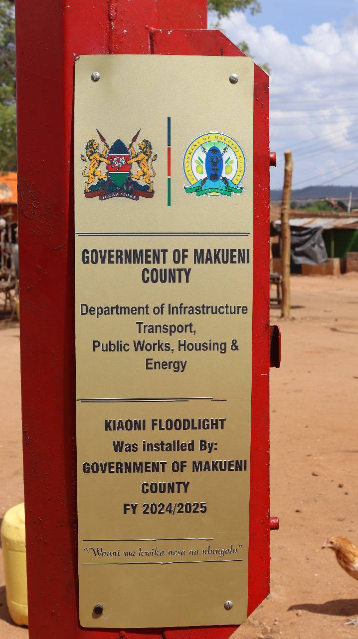 MAKUENI LIGHTS UP MARKETS TO BOOST 24-HOUR ECONOMY - Government of ...