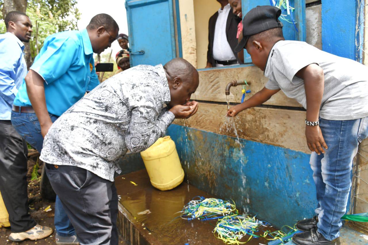 OVER 2,000 RESIDENTS IN THANGE WARD TO BENEFIT AS NZOUNI BOREHOLE IS ...