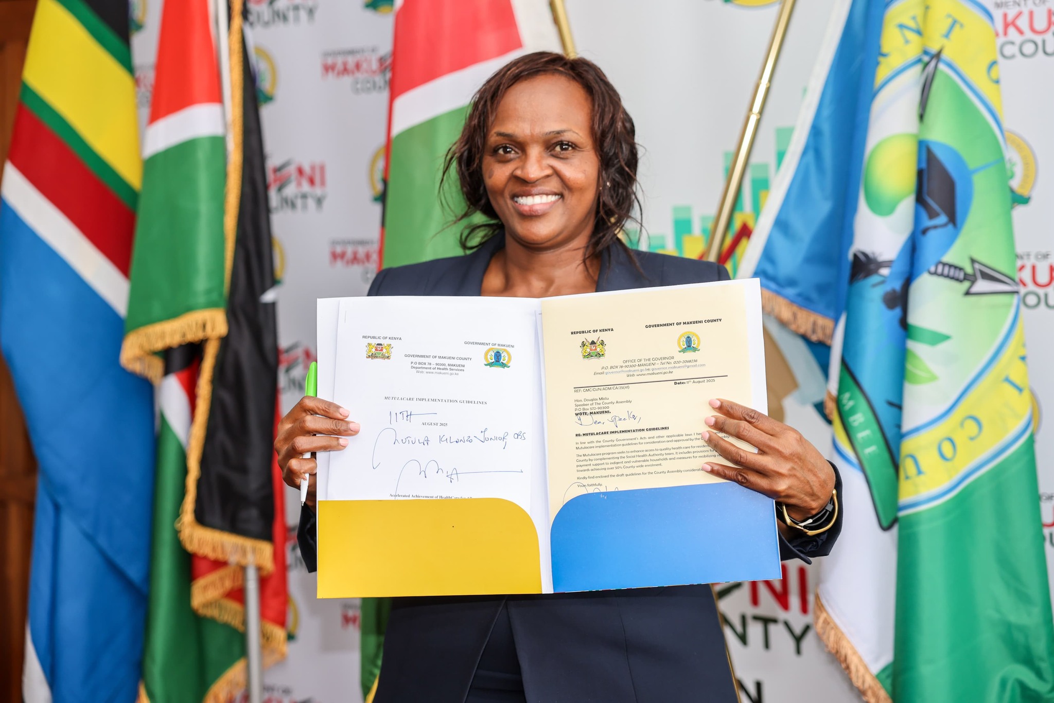 GOVERNOR MUTULA KILONZO JR. SIGNS MUTULACARE IMPLEMENTATION GUIDELINES ...