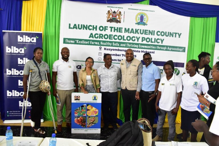 MAKUENI UNVEILS AGROECOLOGY POLICY TO CHAMPION SUSTAINABLE FARMING ...